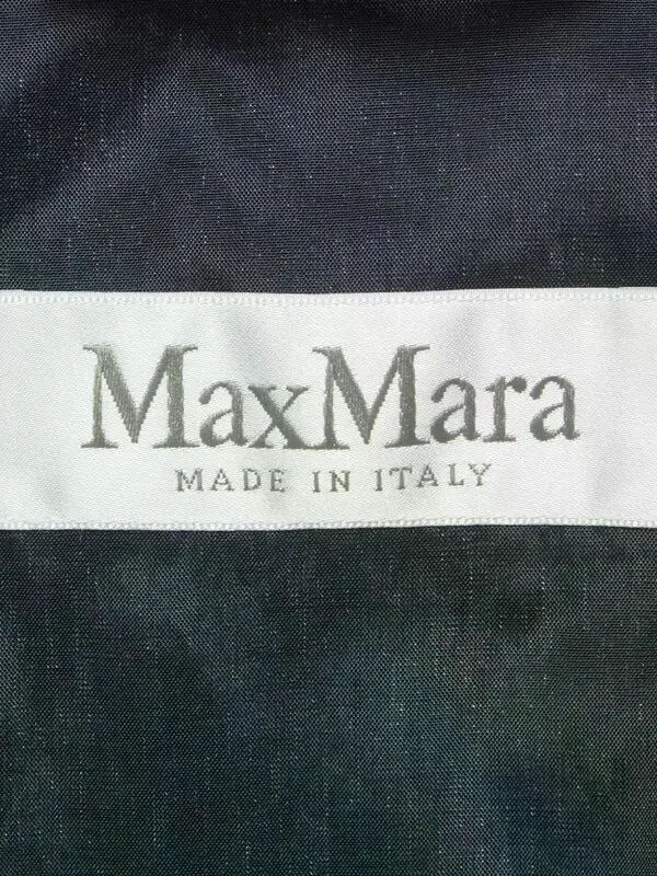 Max Mara Belted Sleeveless Jacket