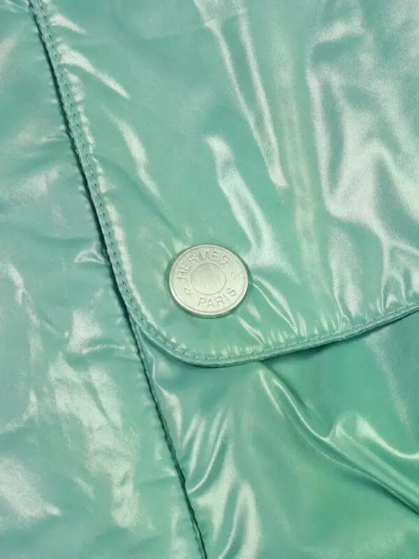 Hermès Reversible Clou De Selle Button Jacket