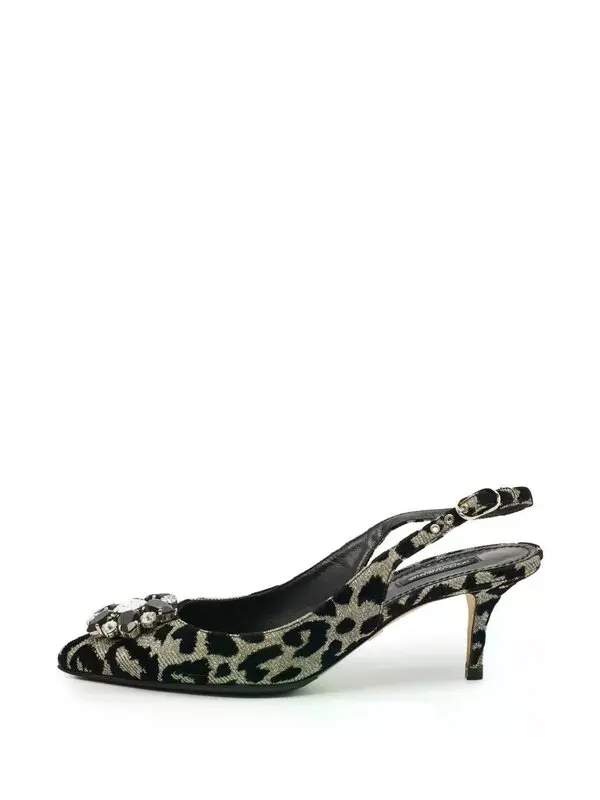 Dolce & Gabbana Bellucci Crystal-embellished Pumps