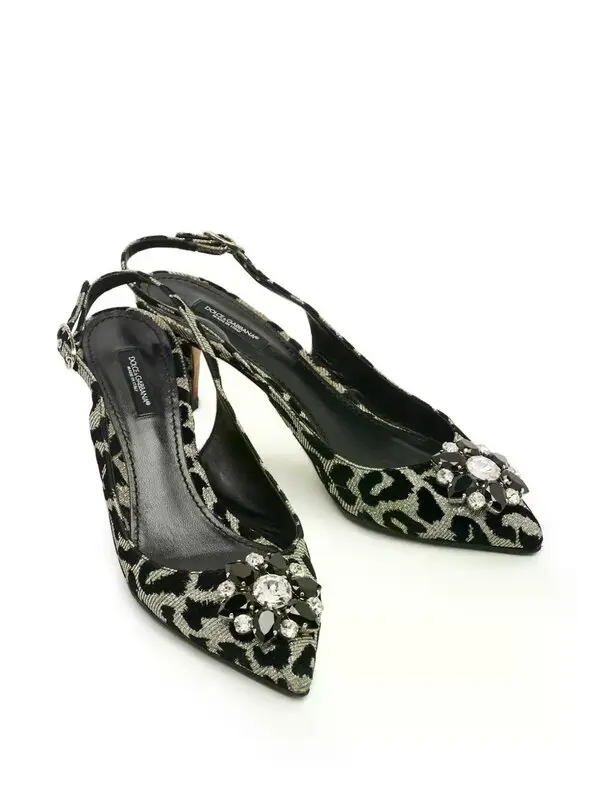 Dolce & Gabbana Bellucci Crystal-embellished Pumps