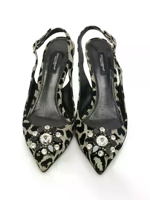 Dolce & Gabbana Bellucci Crystal-embellished Pumps