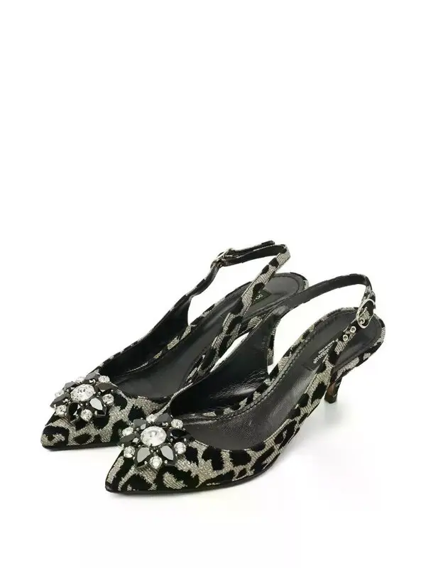 Dolce & Gabbana Bellucci Crystal-embellished Pumps