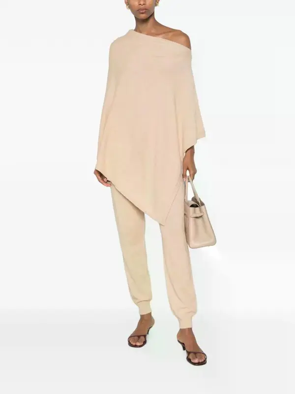 SERGIO MORETTI FIRENZE Asymmetric Neck Poncho