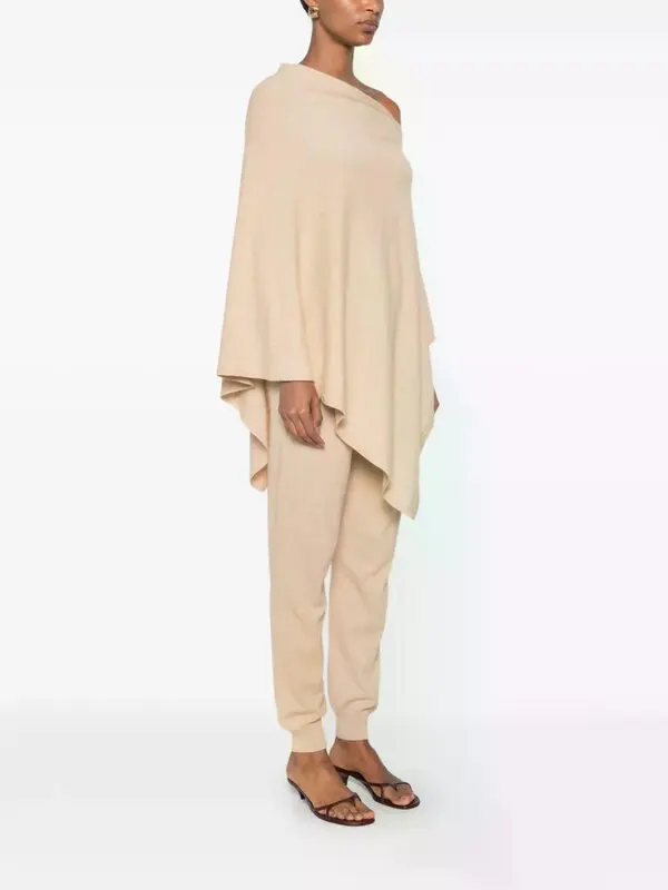 SERGIO MORETTI FIRENZE Asymmetric Neck Poncho
