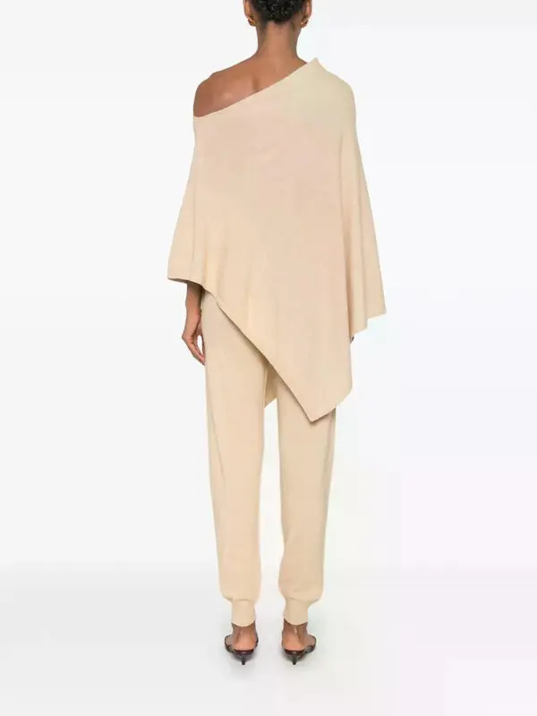 SERGIO MORETTI FIRENZE Asymmetric Neck Poncho
