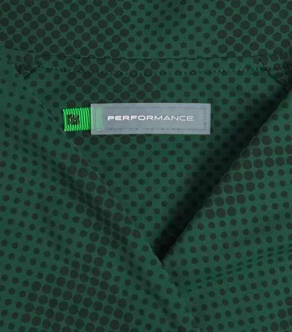 MALBON Performance Mesh Quarter-zip Mid-layer