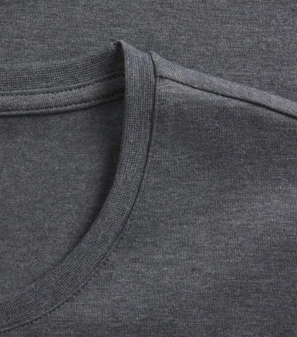 Falke Stretch-cotton Daily Comfort T-shirts - Grey