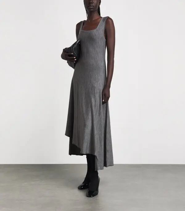 Khaite Merino Wool Seberg Midi Dress