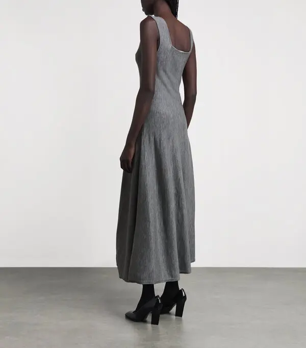 Khaite Merino Wool Seberg Midi Dress