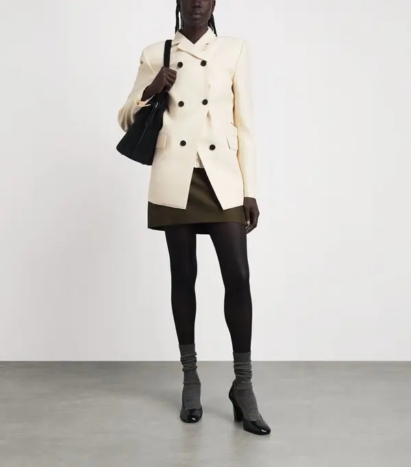 Khaite Wool-silk Rolo Blazer