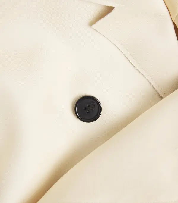 Khaite Wool-silk Rolo Blazer