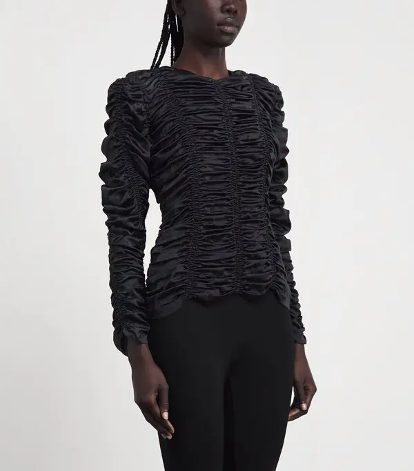 Khaite Silk Charmeuse Rory Blouse