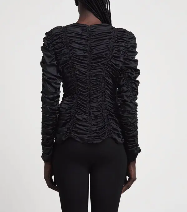 Khaite Silk Charmeuse Rory Blouse
