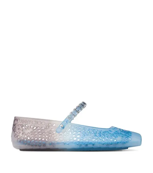 JIMMY CHOO The Jelly Ballet Flats