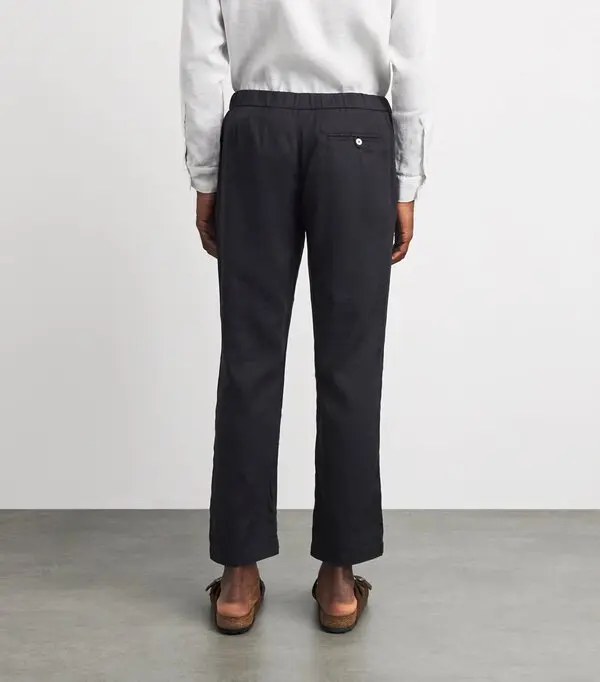 Frescobol Carioca Cotton-linen Oscar Chinos