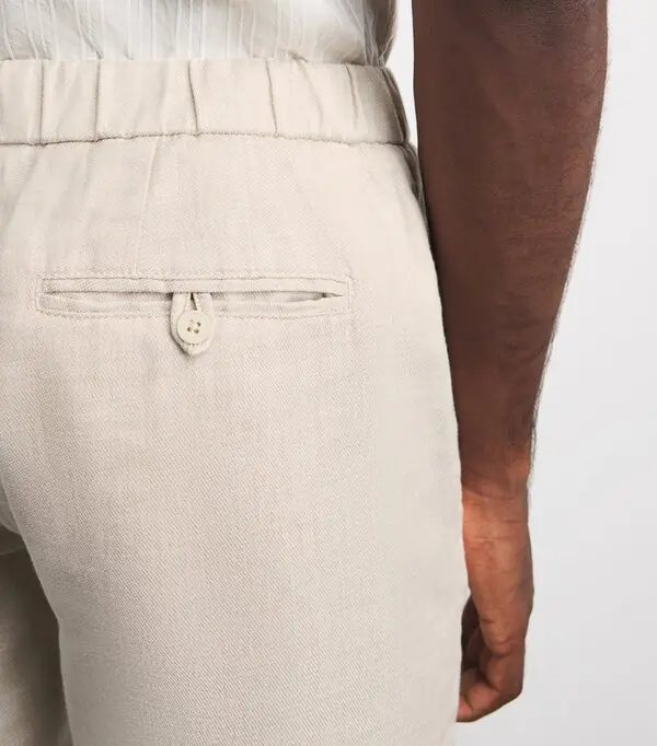 Frescobol Carioca Felipe Linen-cotton Shorts