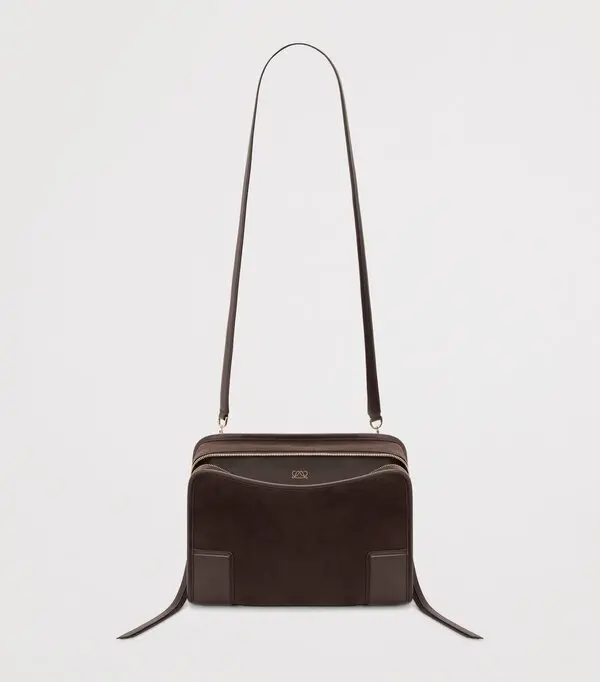 Loewe Medium Suede Amazona 180 Top-handle Bag