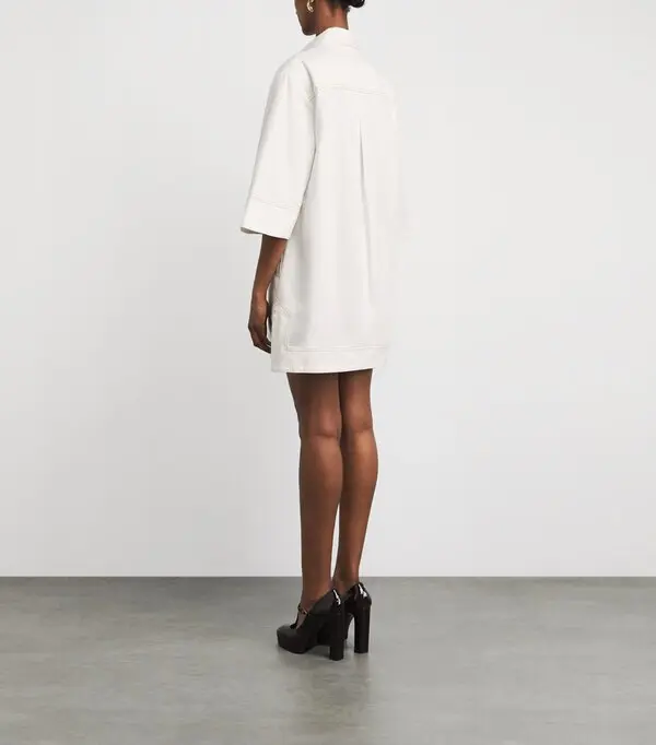 Zimmermann Roselight Denim Tunic Dress