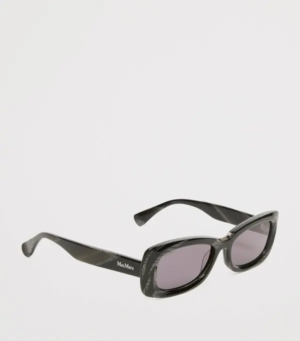 Max Mara Acetate Rectangular Sunglasses