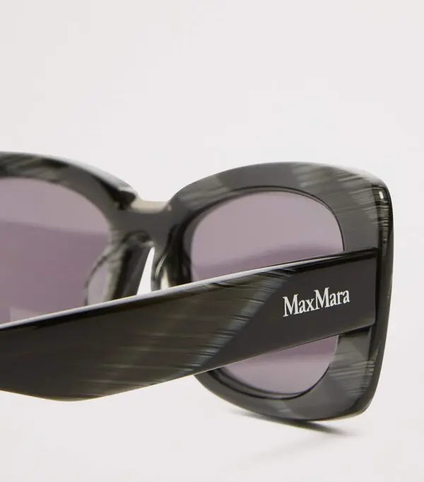 Max Mara Acetate Rectangular Sunglasses