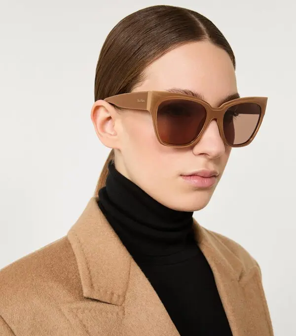 Max Mara Acetate Butterfly Sunglasses