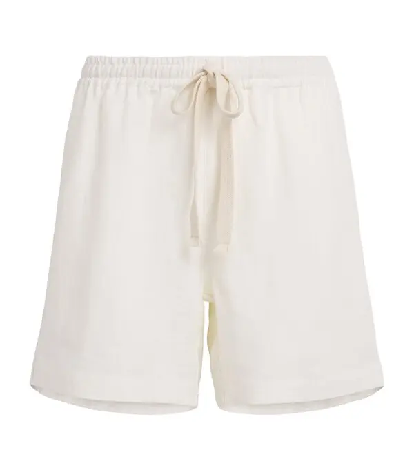 Commas Linen Drawstring Shorts