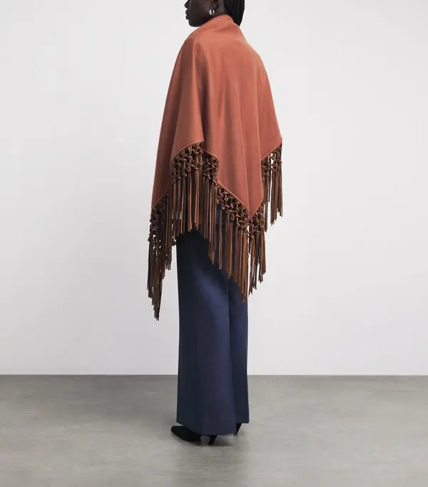 Colombo Cashmere Fringe-detail Shawl