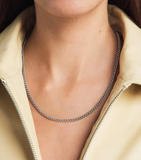 ASTRID & MIYU Bold Essential Curb Chain Necklace