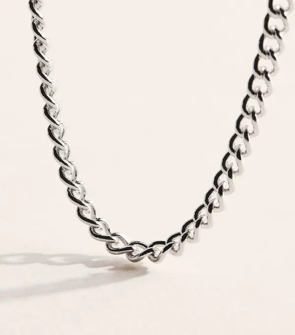 ASTRID & MIYU Bold Essential Curb Chain Necklace