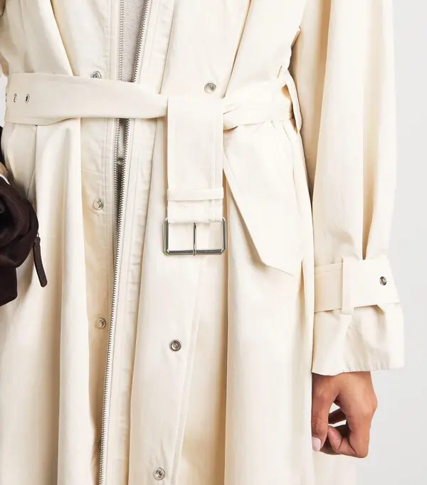 FRAME Cotton The Field Trench Coat