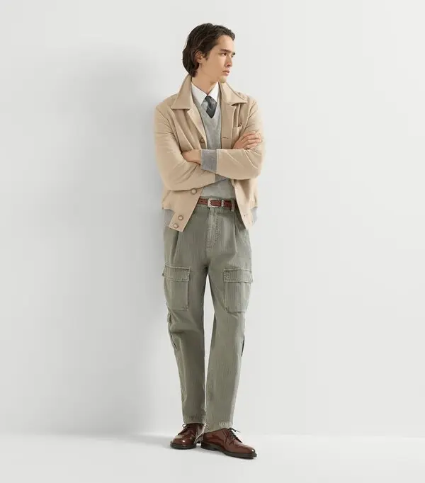 Brunello Cucinelli Virgin Wool Shacket