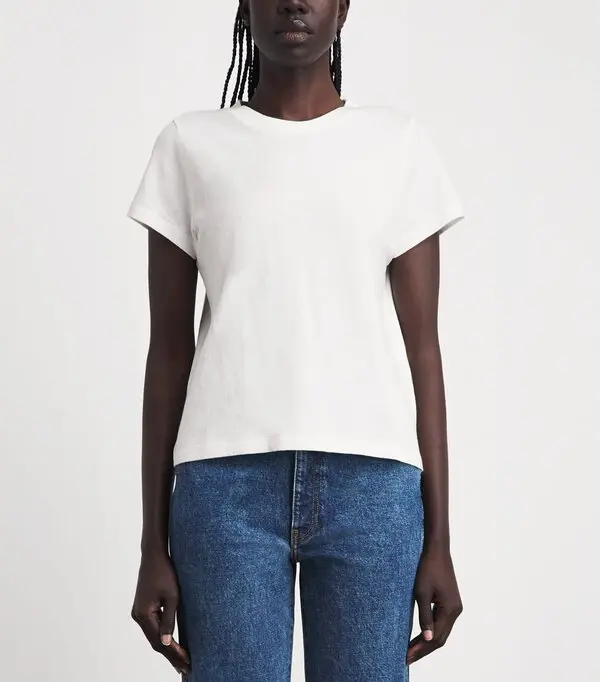 Khaite Emmylou Cotton Jersey T-shirt