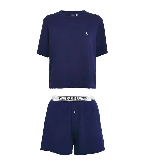 Polo Ralph Lauren Polo Pony Pyjama Set - Navy
