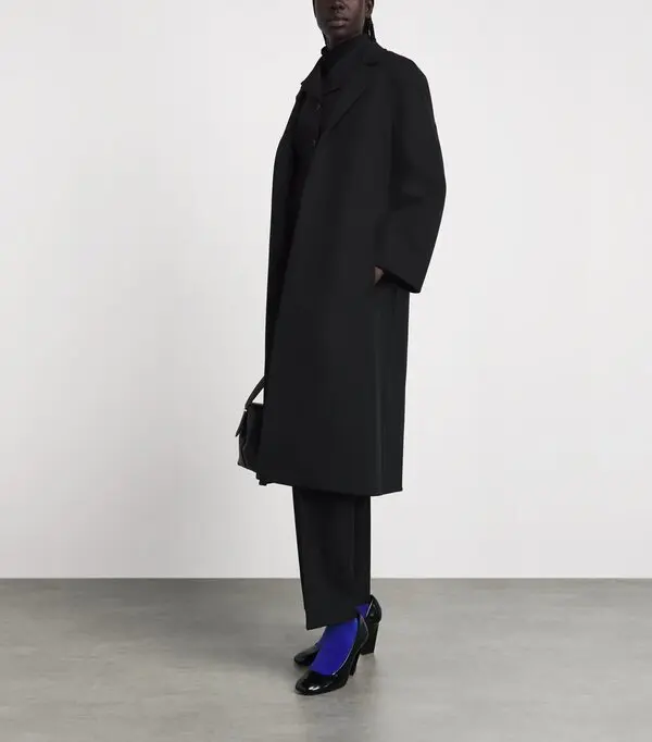 JIL SANDER Wool Belted Coat