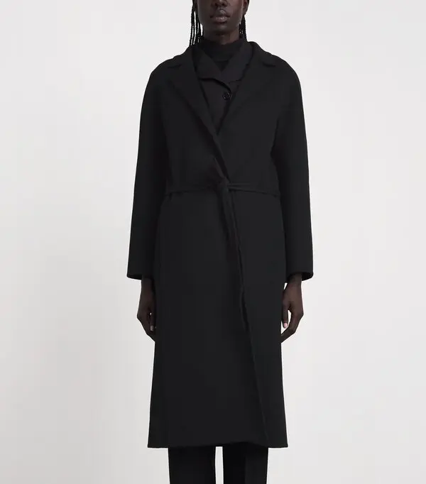JIL SANDER Wool Belted Coat