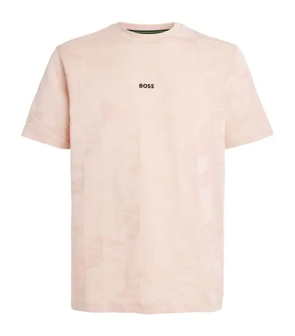 BOSS Cotton Network Logo T-shirt