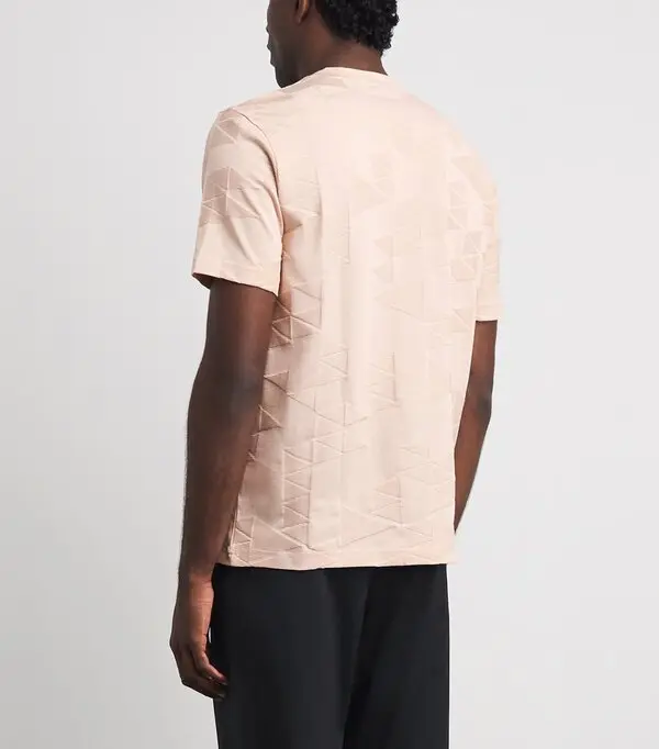 BOSS Cotton Network Logo T-shirt