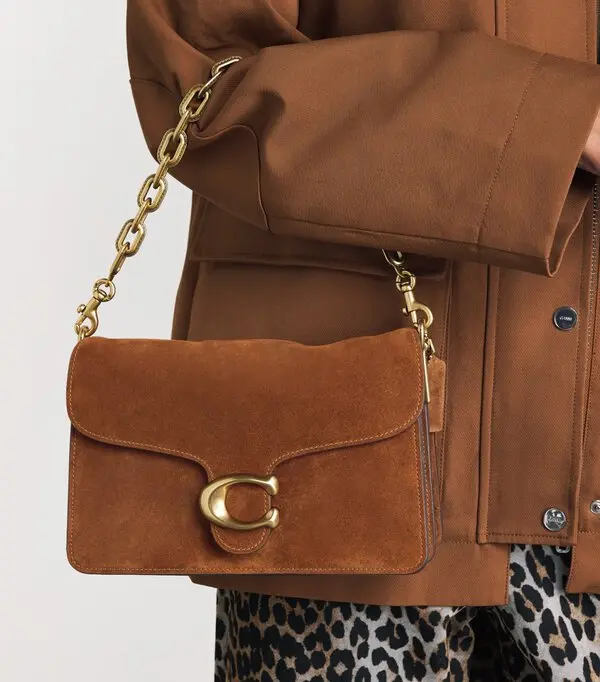 COACH Suede Tabby 30 Shoulder Bag