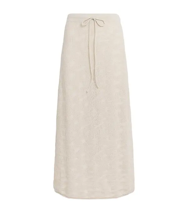 LAUREN MANOOGIAN Pima Cotton Terra Midi Skirt
