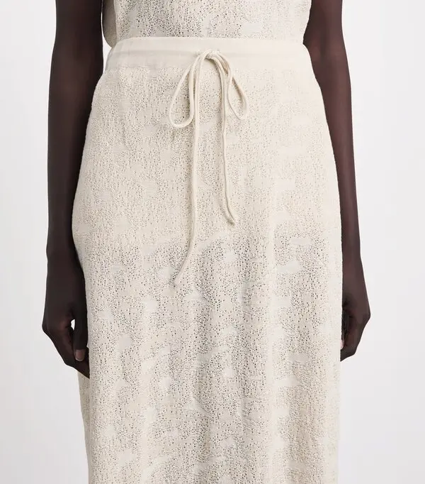 LAUREN MANOOGIAN Pima Cotton Terra Midi Skirt