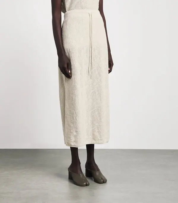 LAUREN MANOOGIAN Pima Cotton Terra Midi Skirt