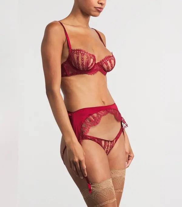 COCO DE MER Renata Lace Suspenders