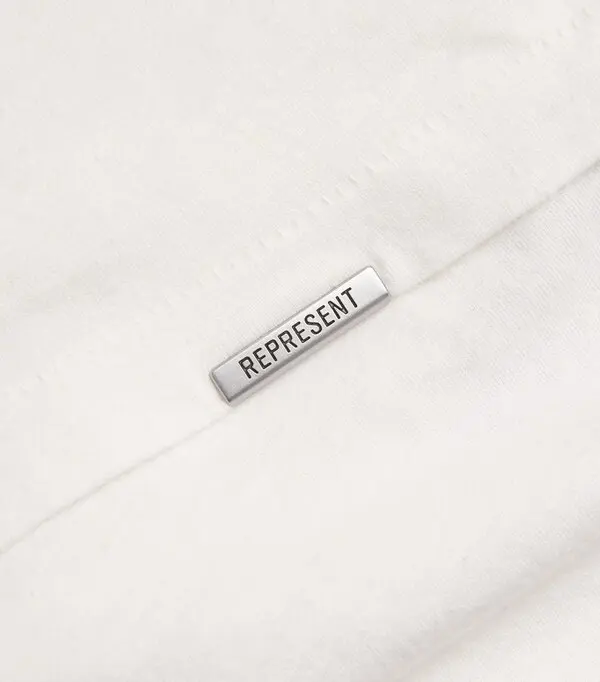 REPRESENT Organic Cotton-hemp Printed T-shirt