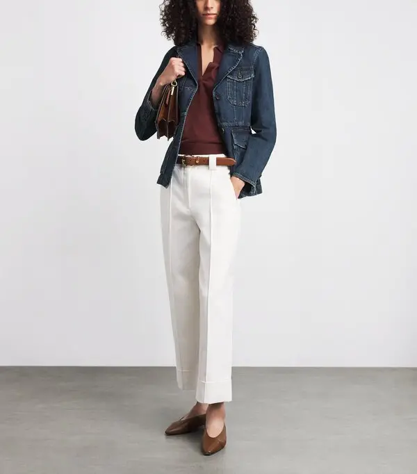 ME+EM Italian Denim Utility Jacket