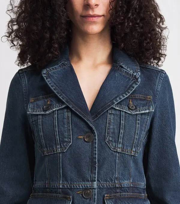 ME+EM Italian Denim Utility Jacket