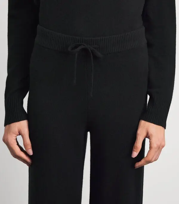 Soft Goat Cashmere Sweater And Trousers Set