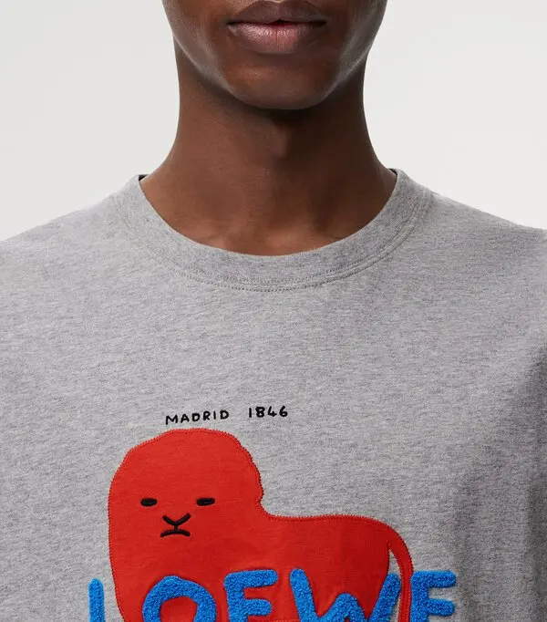 Loewe Cotton Relaxed Lion T-shirt