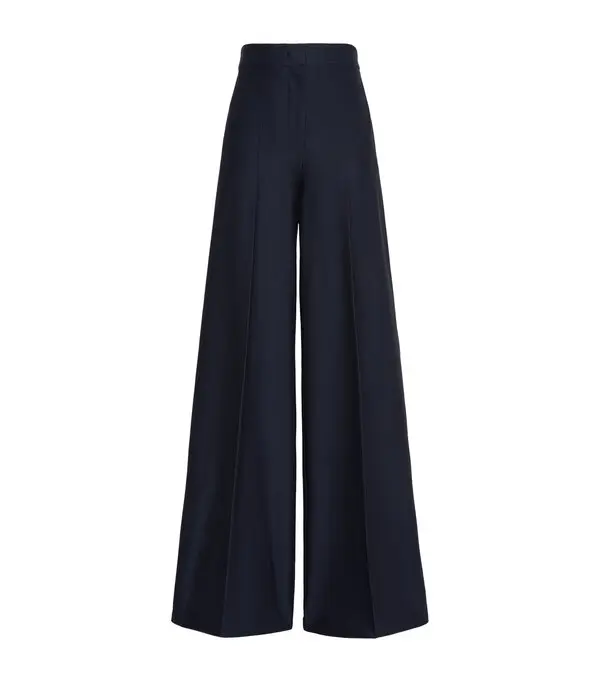 Max Mara Cotton Wide-leg Trousers