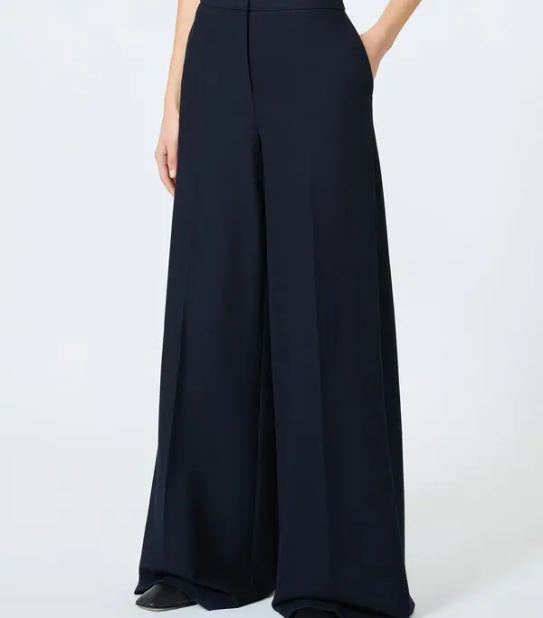 Max Mara Cotton Wide-leg Trousers