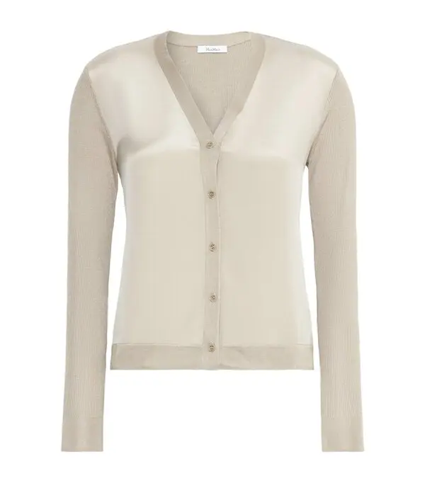 Max Mara Silk-cashmere Cardigan